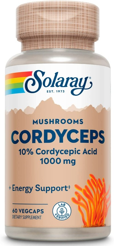 Kellmart.com - Solaray Organically Grown Fermented Cordyceps Mushroom ...