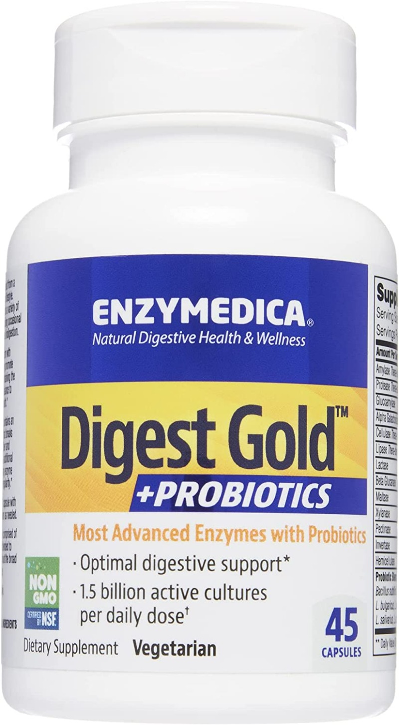 Kellmart.com - Enzymedica Digest Gold + Probiotics 45 Capsules ...