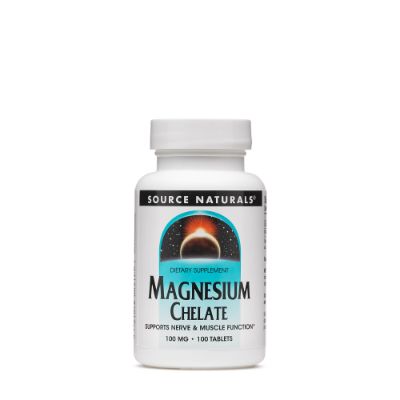 Kellmart.com - Source Naturals Magnesium Chelate 100 Mg 100 Tablets ...