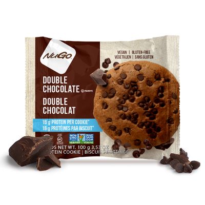 Kellmart.com - NuGo Nugo Double Chocolate Protein Cookie 1 Cookie ...