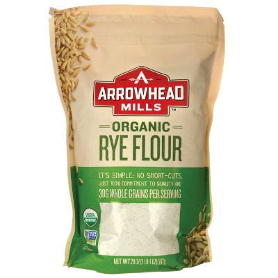 Kellmart.com - Arrowhead Mills Organic Rye Flour 20oz (074333684299)