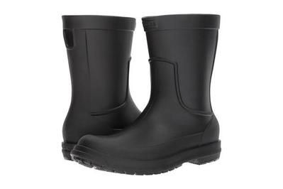 Kellmart.com - August Harms Black Rubber Boots Short Size 7 (604105000)