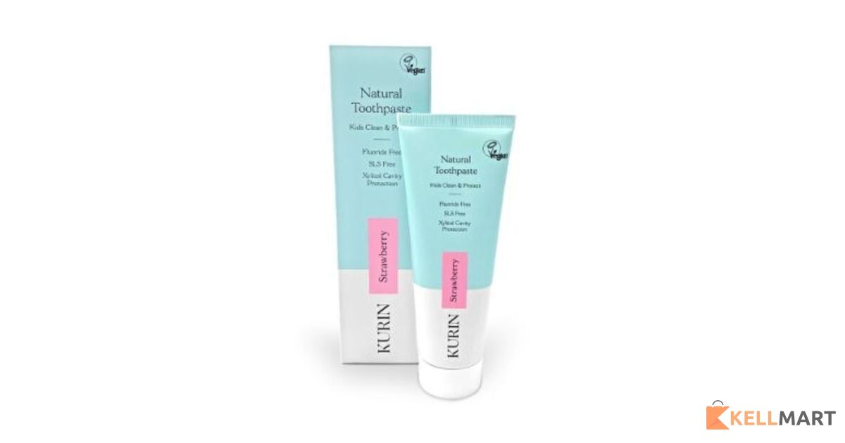 Kellmart.com - Kurin Fluoride Free Kids Toothpaste 75ml Strawberry ...