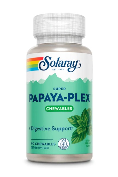 Kellmart.com - Solaray Super Papaya-plex, Papaya Enzyme Complex 90 ...