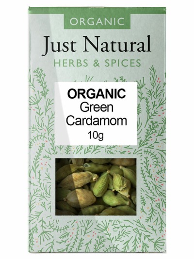 Kellmart.com - Just Natural Herbs Organic Cardamom Whole 10g ...
