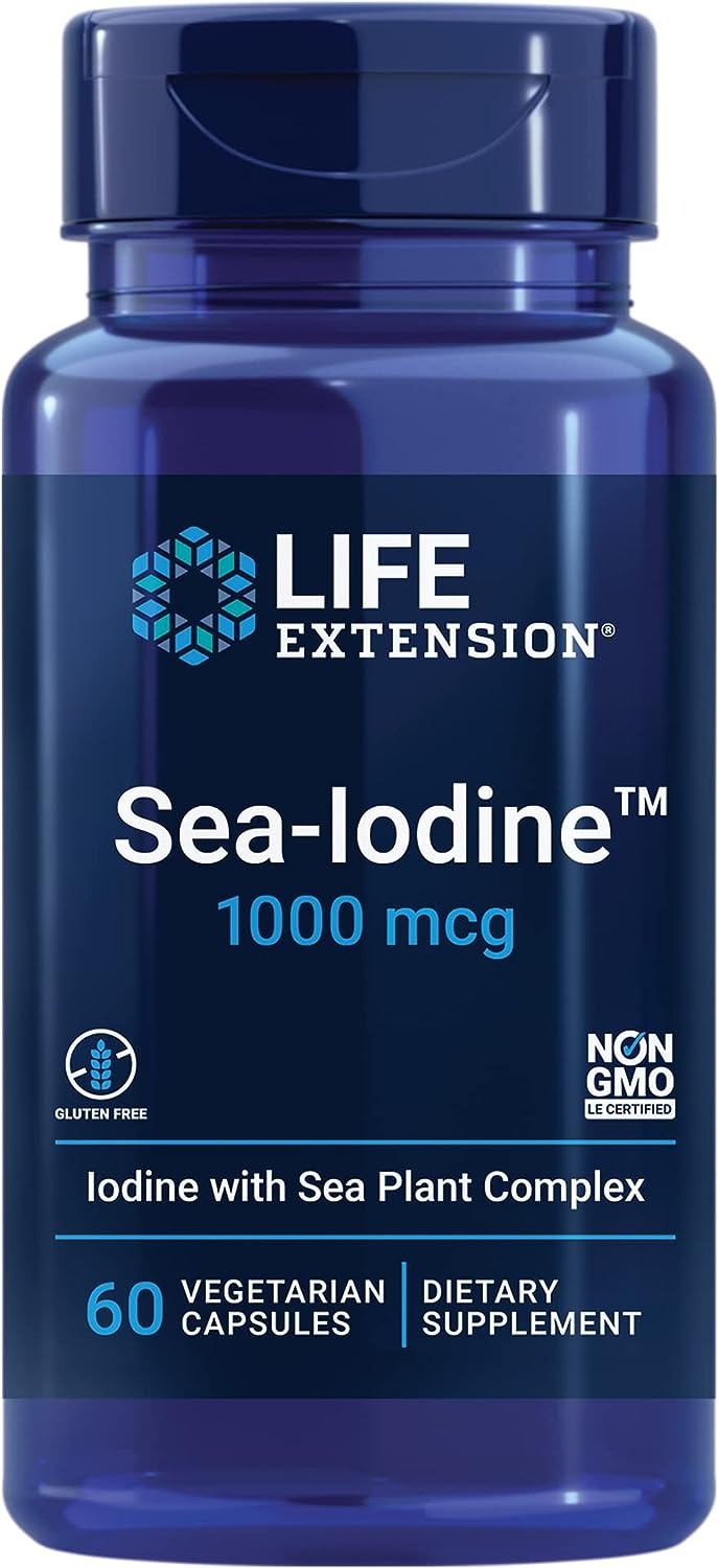 Kellmart.com - Life Extension Sea-iodine 1000 Mcg, 60 Vegetarian ...
