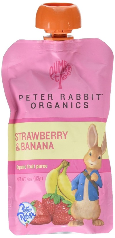 Kellmart.com - Peter Rabbit Organic Strawberry And Banana 4oz ...